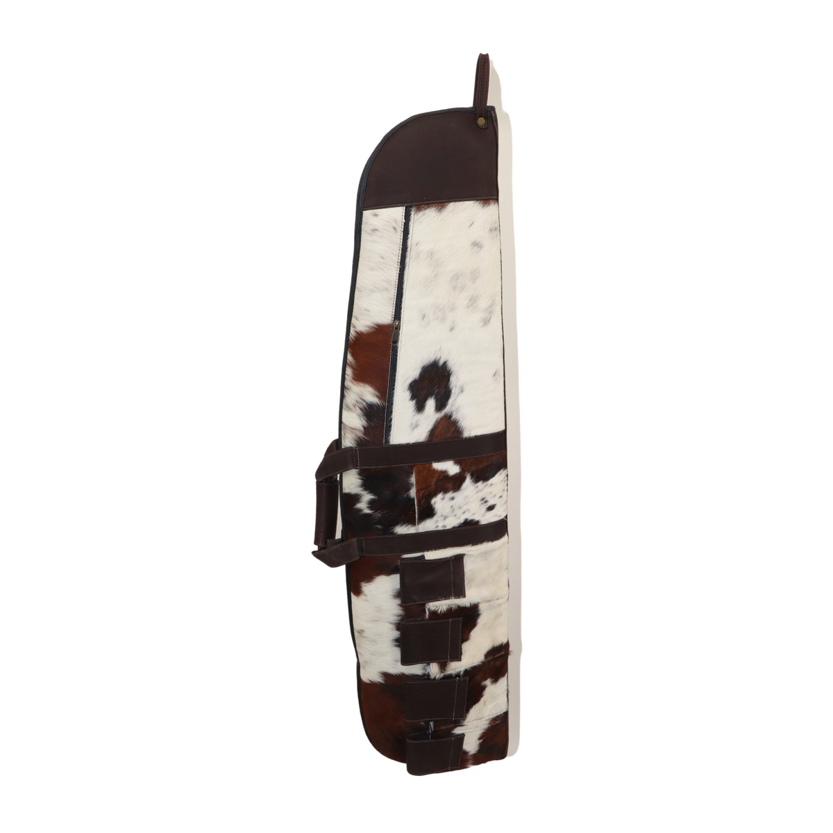 Tricolor Genuine Cowhide Rifle Case 45 " — Cowhide Decor