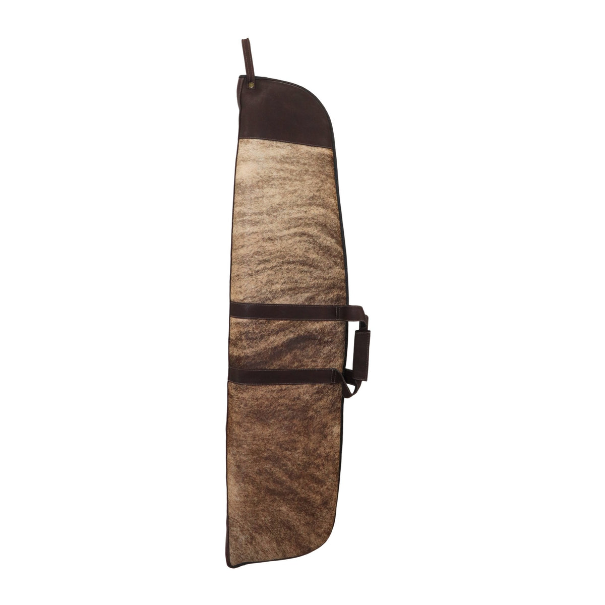 Brindle Genuine Cowhide Rifle Case 45 " — Cowhide Decor