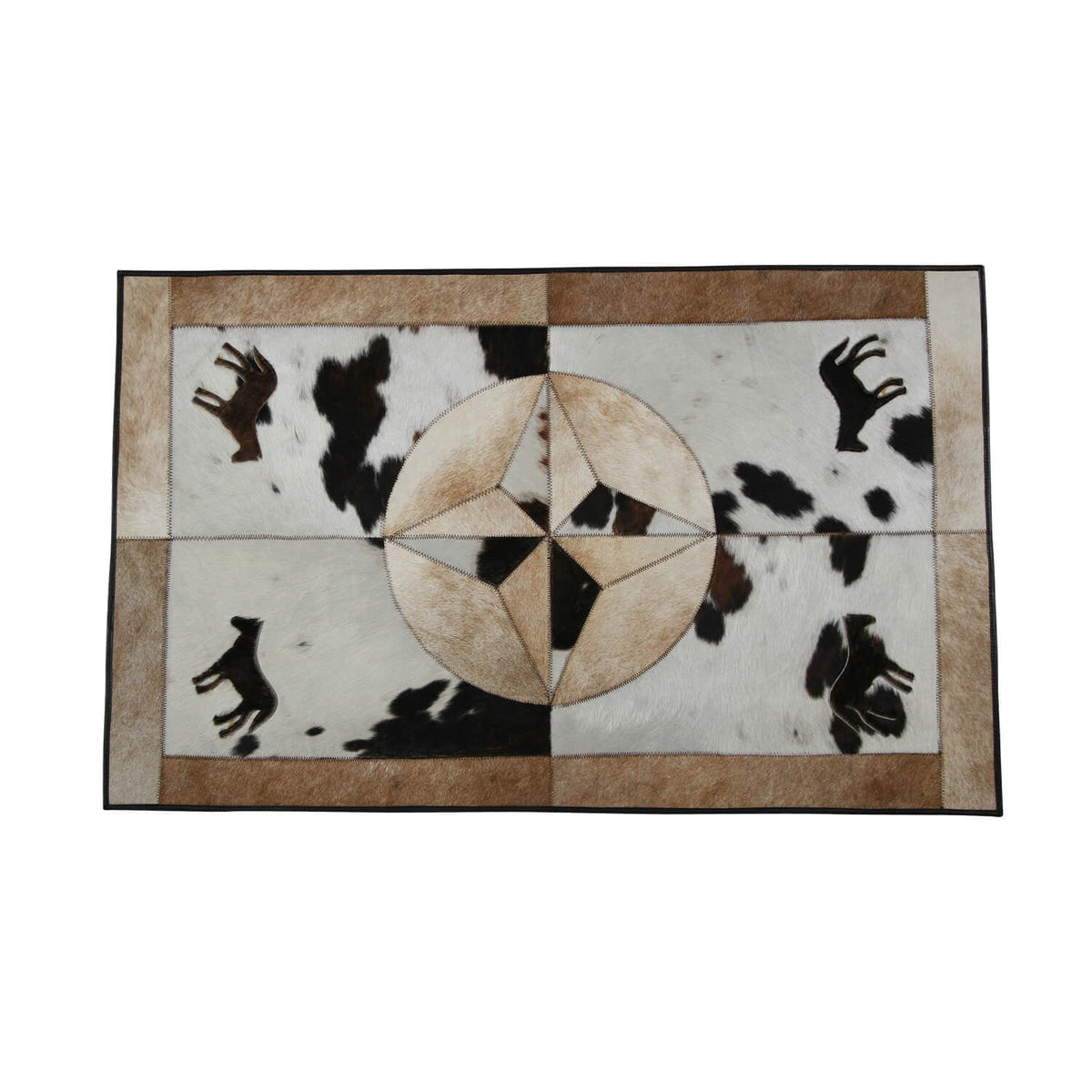 Rectangular Genuine Cowhide Rug — Cowhide Decor